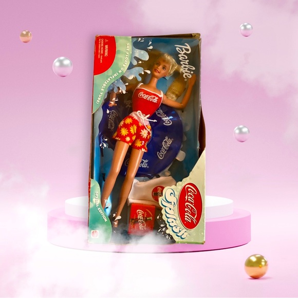 Mattel | Toys | Vintage Barbie Coca Cola Barbie Christmas Special 25 ...